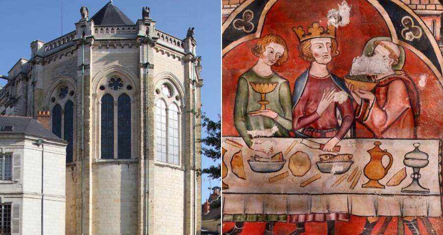 Medieval Murals At Angers Cathedral Revealed After Centuries