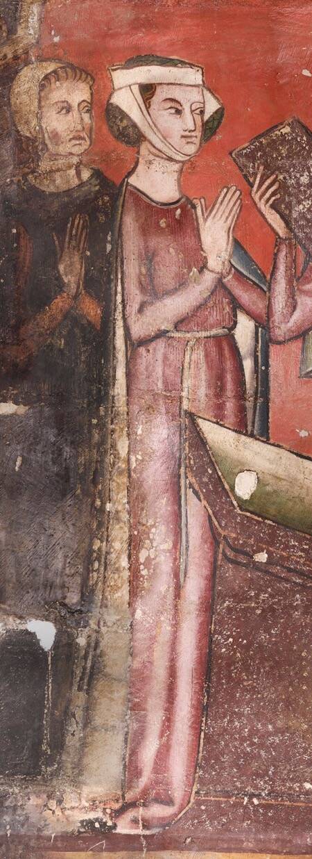 Medieval Murals At Angers Cathedral Revealed After Centuries