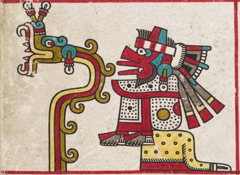 Xolotl, The Dog-Headed Aztec God Of Fire And Lightning