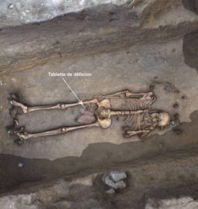 Ancient Roman Necropolis And Curse Tablets Uncovered In France