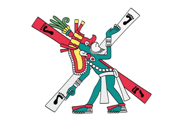 Xolotl, The Dog-Headed Aztec God Of Fire And Lightning