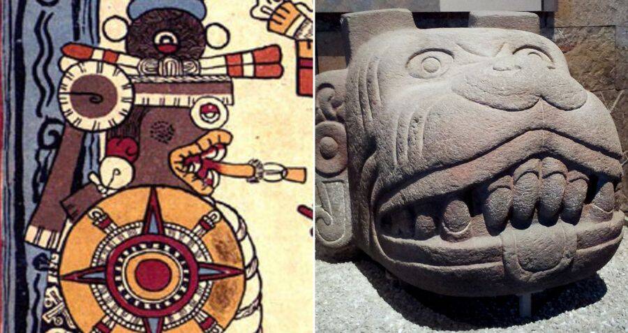 Xolotl, The Dog-Headed Aztec God Of Fire And Lightning