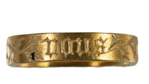 Lovers' Ring From The 17th Century Discovered In England