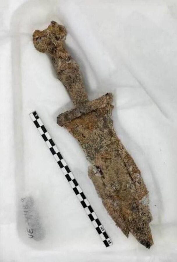 Archaeologists Find Man Buried With Roman Dagger On His Back