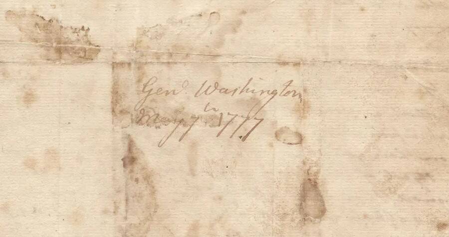George Washington Letter From Revolutionary War Up For Sale