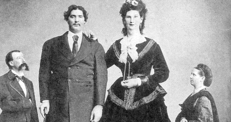 Anna Haining Bates, One Half Of The Tallest Married Couple Ever