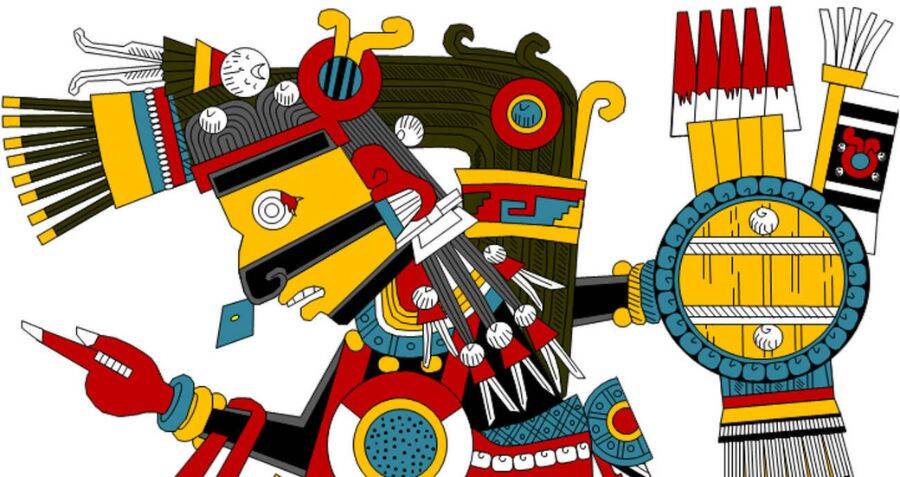 Tezcatlipoca, The Aztec God Of The Night Sky