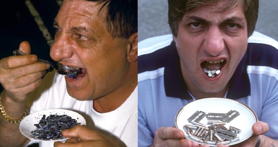 Michel Lotito, The Man Who Ate Metal, Glass, And Maybe A Plane