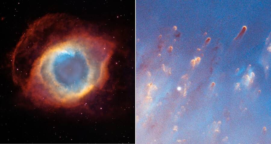 A Dying Star In A Nearby Nebula May Have Shattered A Planet