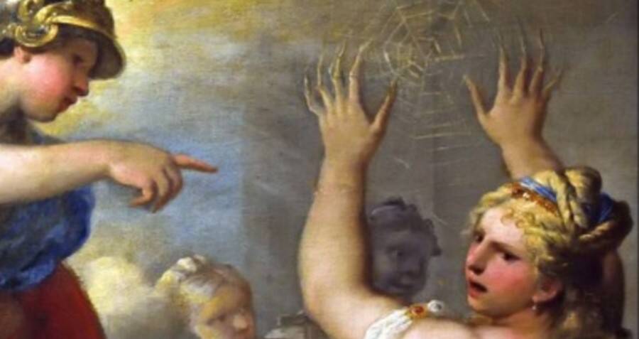 Arachne, The Spider Woman Of Ancient Greek Myth