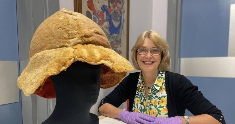 2,000-Year-Old Roman Soldier's Sun Hat Restored In England
