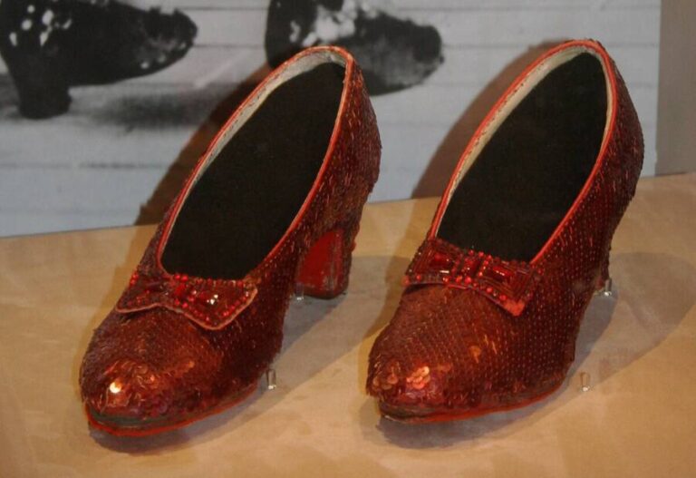 The Wild History Of Dorothy's Ruby Slippers From 'The Wizard Of Oz'