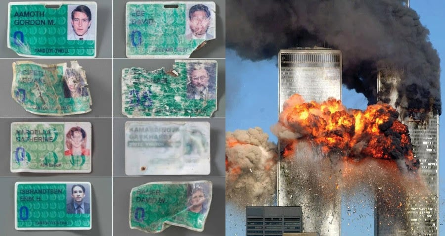 33 ID Cards Left Behind After September 11th