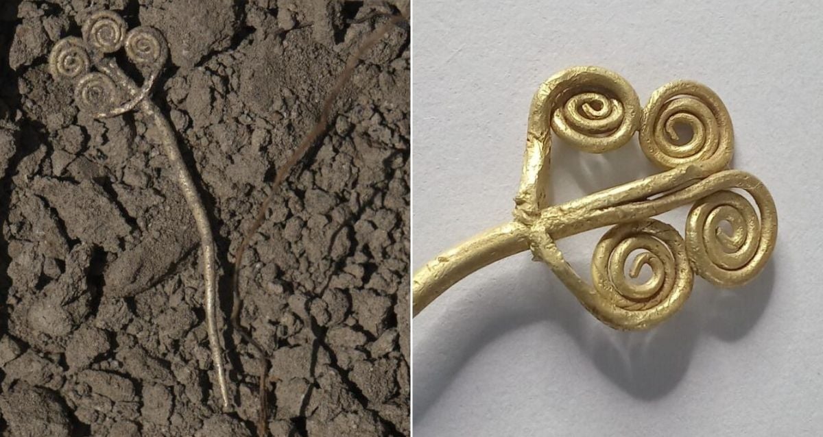 Archaeologists Discover Rare Gold Brooch In Ancient Troy