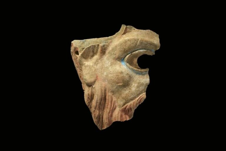 Ancient Greek Satyr Mask Unearthed In Phanagoria