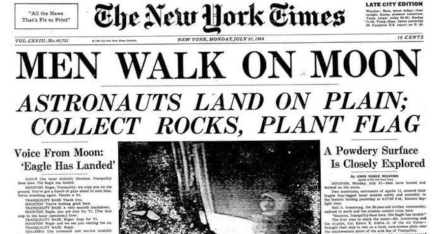 See 33 Of The Most Famous Newspaper Headlines From History