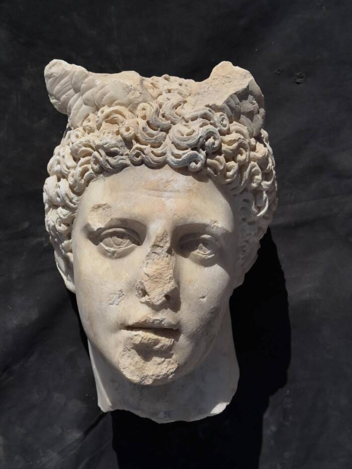 1,900-Year-Old Hermes Head Found In Ancient City In Turkey