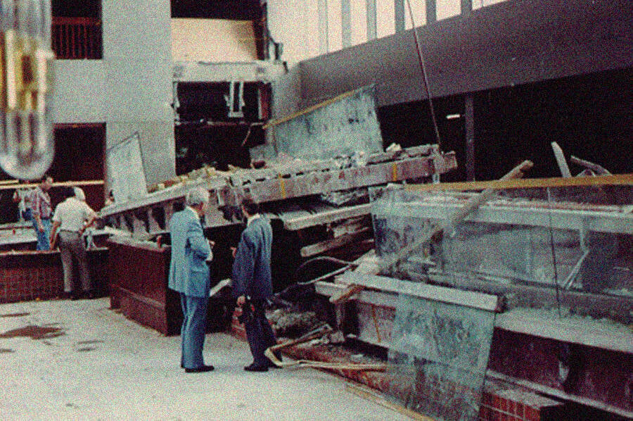 The Hyatt Regency Walkway Collapse That Left 114 People Dead